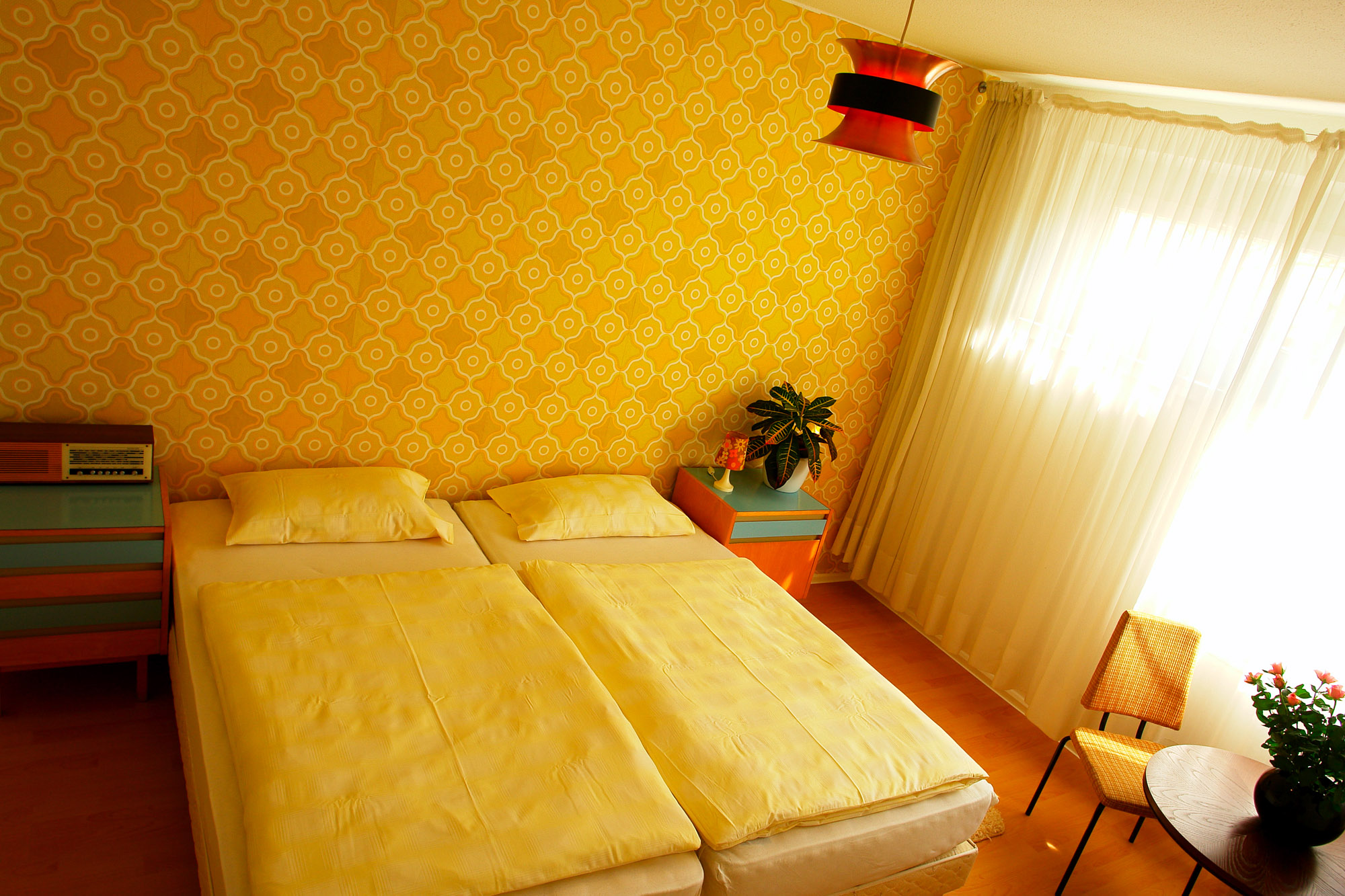 Interior: Time Travel With a DDR Designed Hostel in Berlin - Ultra Swank